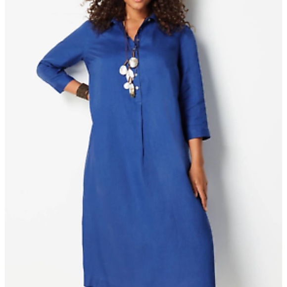 J. Jill | Dresses | Jjill Linen Dress | Poshmark